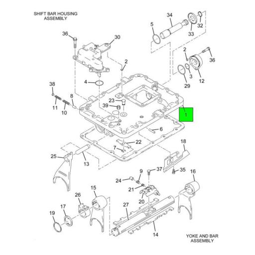 FULS2842 Navistar International | Shift Bar Housing | Source One Parts ...