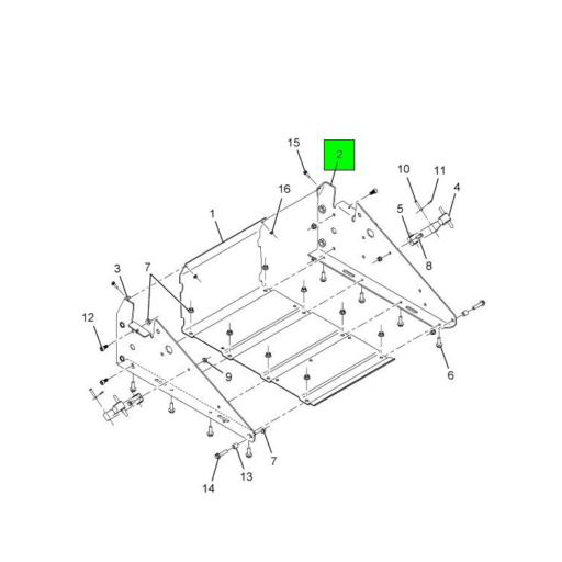 3557052C4 Navistar International | Bracket Battery Box Side | Source ...