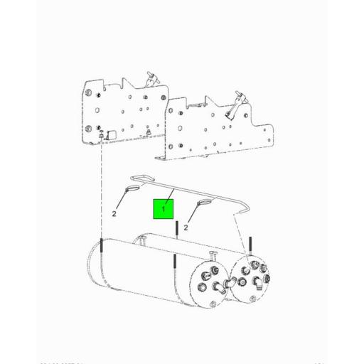 4262510C1 Navistar International | Formed Tube 3/8 in Green | Source ...