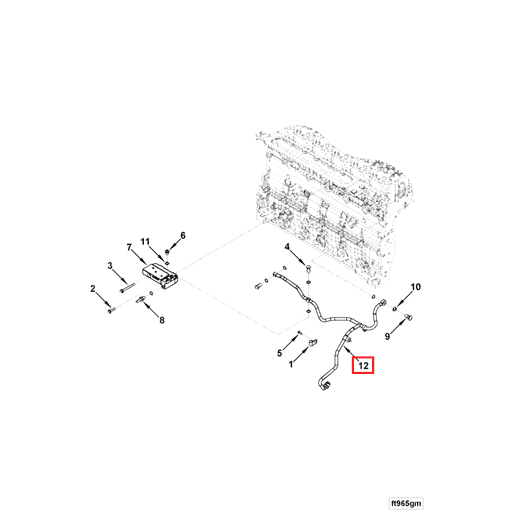 3978505 Cummins | Fuel Drain Tube | Source One Parts Center