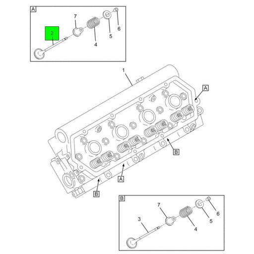 1823453C1 Navistar International | Intake Valve - 4 Pack | Source One ...
