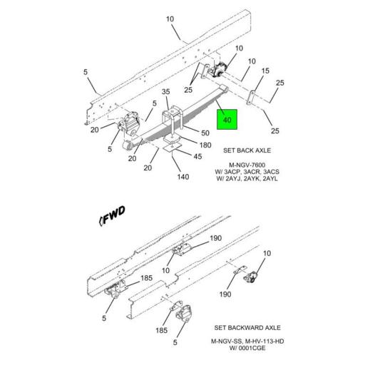 4209202C91 Navistar International | Front Chassis Spring | Source One ...