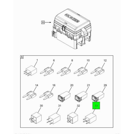 6040147C1 Navistar International | REAR WINDOW DEFROST RELAY ASSEMBLY ...