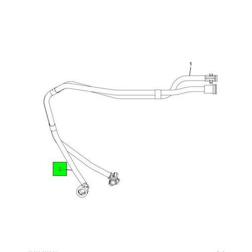 4052850C91 Navistar International | Formed Fuel Line Tube Assembly ...
