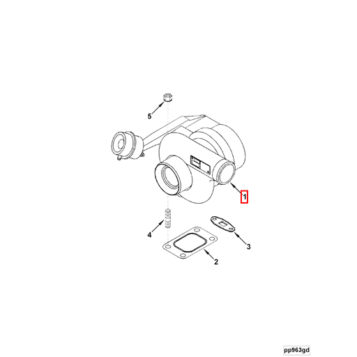 3536322 Cummins | Turbocharger | Source One Parts Center