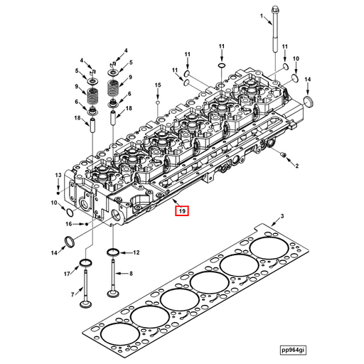 3969725 Cummins | Cylinder Head | Source One Parts Center