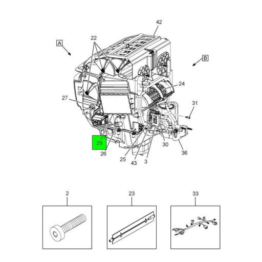 3839312C1 Navistar International | Recirculation Filter Front Right ...