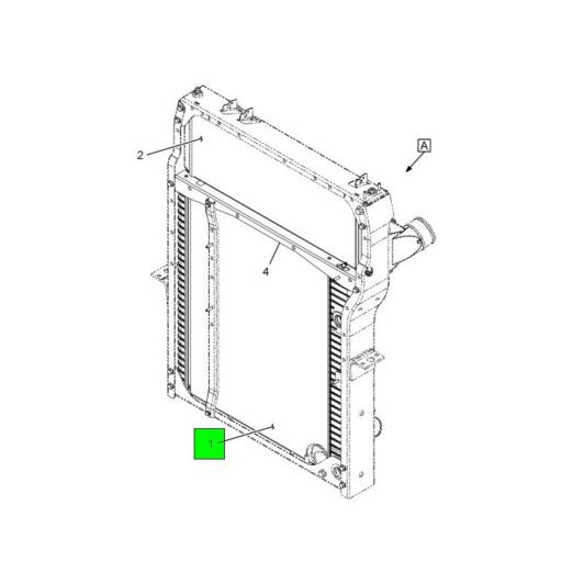 2593302C91 Navistar International | Radiator Assembly Without Oil ...