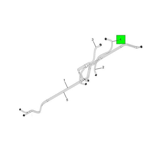 3816645C91 Navistar International | Formed Fuel Line Tube Assembly ...