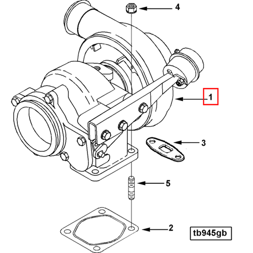 3538572 Cummins | Exchanger 40 Heat Wastegate Turbocharger | Source One ...