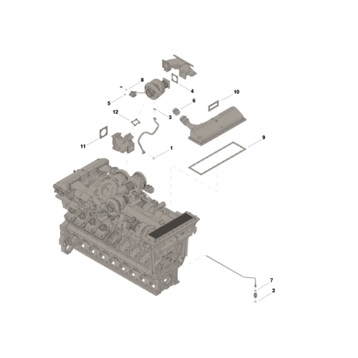 4089203 | Cummins® | Turbocharger Intercooler Gasket Kit | Source One ...