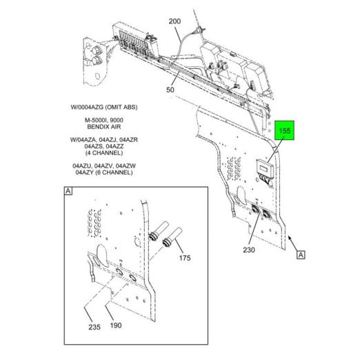 2523569C91 Navistar International | Anti-Skid Computer Control Bendix ...