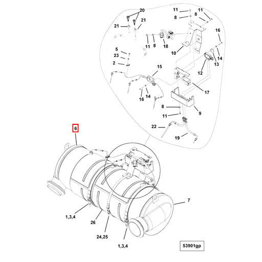4328822 Cummins | Inlet Catalyst Module | Source One Parts Center