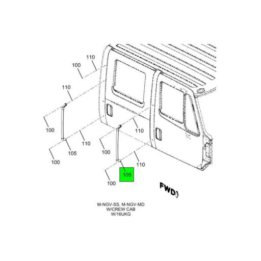 3558130C92 Navistar International | Handle Grab | Source One Parts Center