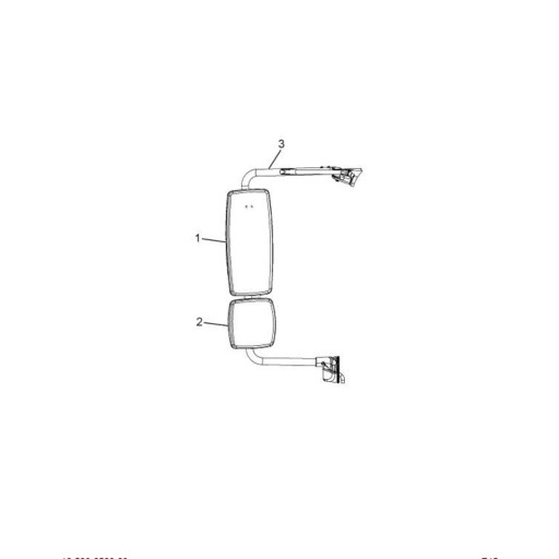 3757547C95 Navistar International | Rear View Mirror Remote Heated ...
