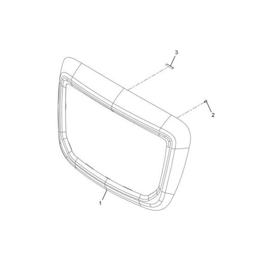 3862848C3 Navistar International | Grille Surround Panel Assembly ...