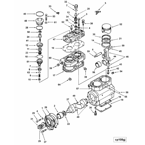 3048671 Cummins | AIR COMPRESSOR | Source One Parts Center