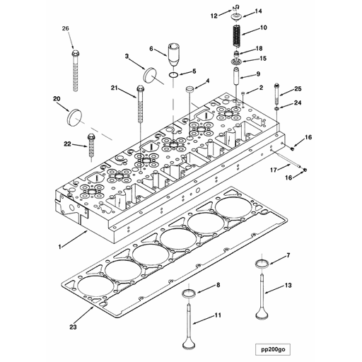2864033 Cummins | Cylinder Head | Source One Parts Center