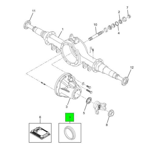2515534C1 Navistar International | Output Shaft Seal | Source One Parts ...