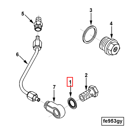 3918191 Cummins | Sealing Washer | Source One Parts Center