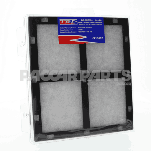 CF19012 | Kenworth® | FILTER-AIR CAB INTERIOR BLK KW/PB | Source One ...