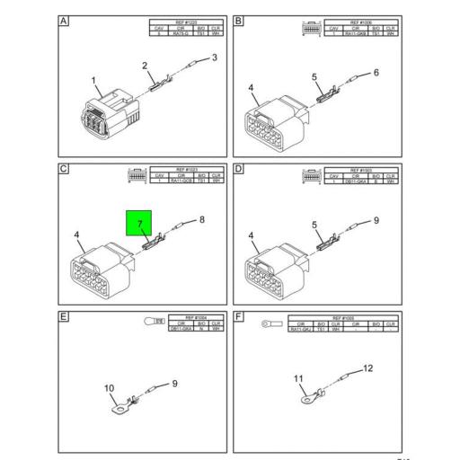 3612307C1 Navistar International | Framatome 28 Terminal - 4 Pack ...