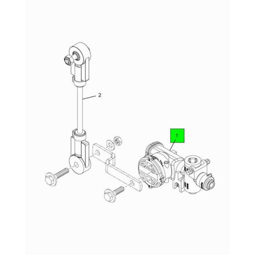 2522804C91 Navistar International | Service Air Leveling Valve | Source ...