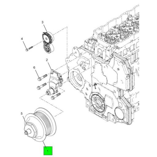 HOR99A4617 Navistar International | Fan Drive 18134 mm Pulley | Source ...