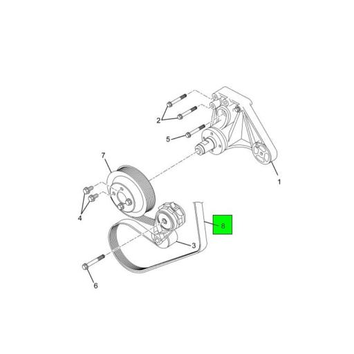 3695424C1 Navistar International | Fan Belt | Source One Parts Center