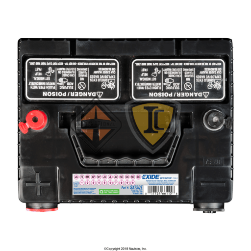 SX75DT | Navistar International® | BATTERY GRP 75DT 700CCA 100RC ...
