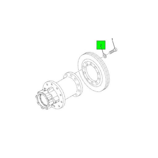 2598304C1 Navistar International | WASHER FLAT 1/2 | Source One Parts ...