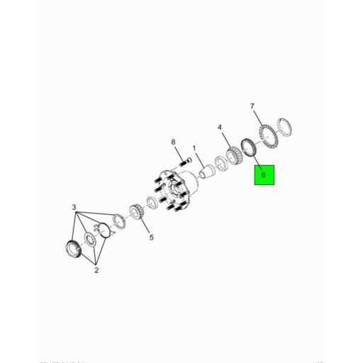 2519638C91 Navistar International | Seal Wheel Bearing | Source One ...