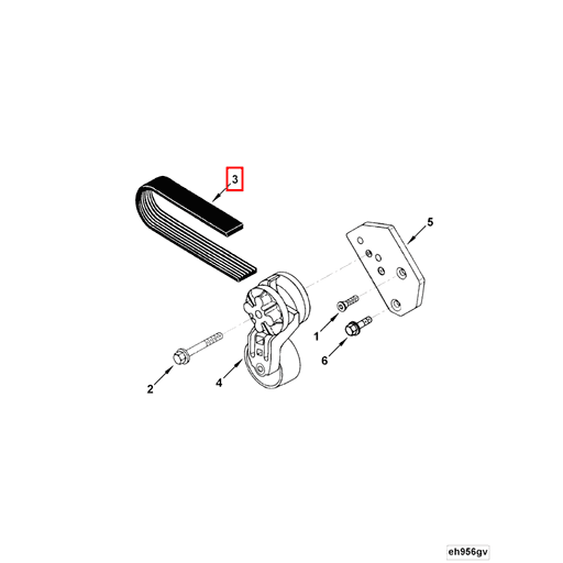 3911560 Cummins | V Ribbed Belt | Source One Parts Center
