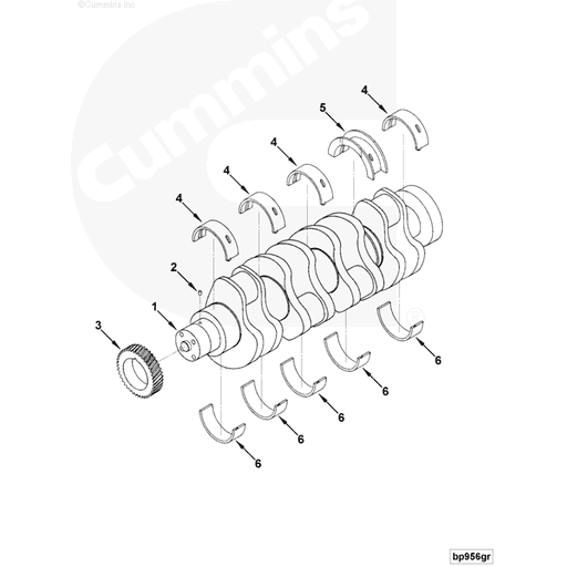 4376426 Cummins | Main Bearing Kit | Source One Parts Center