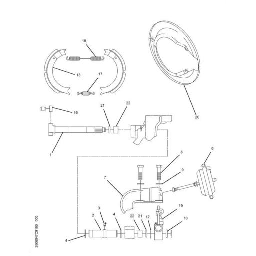 2503586C1 Navistar International | Sensor Switch Anti-Lock Brake System ...