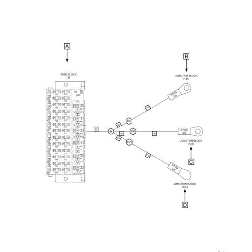 2041771C91 Navistar International | Electrical Fuse Block Harness ...