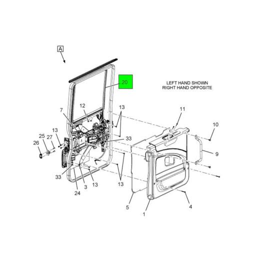 3546064C1 Navistar International | Glass Door - 2 Pack | Source One ...