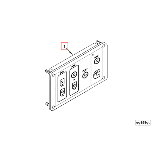 2868389 Cummins | Display Panel | Source One Parts Center