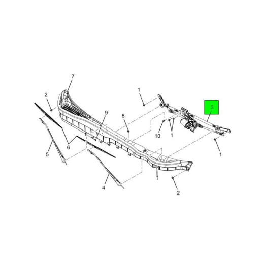4055124C92 Navistar International | Electronic Windshield Wiper Module ...