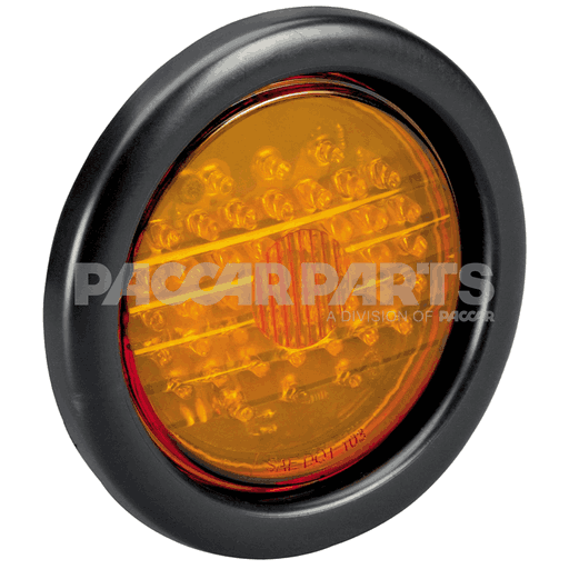 LL010301 Kenworth | LED Amber 4-Inch Round Lamp | Source One Parts Center