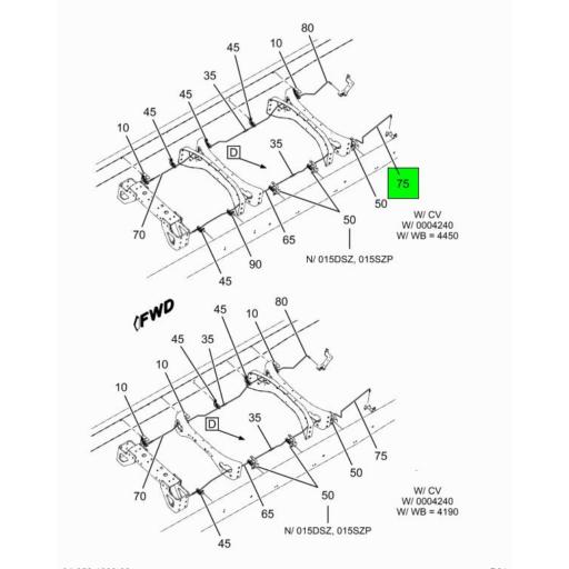 4283272C1 Navistar International | TUBE LR TO DROP HOSE WB 4190 THRU ...