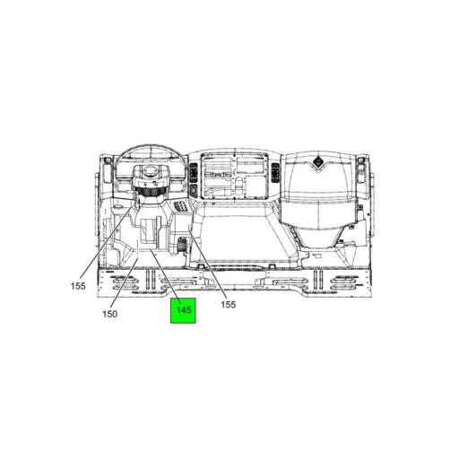 3665217C95 Navistar International | Panel Assembly Dash Closeout No ...