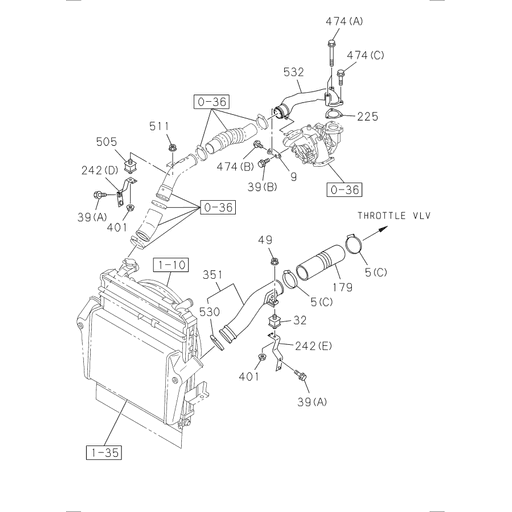 8-98109-408-6 Isuzu | Rubber Hose | Source One Parts Center