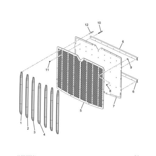 4074793C93 Navistar International | Grille Assembly Long Hood S ...
