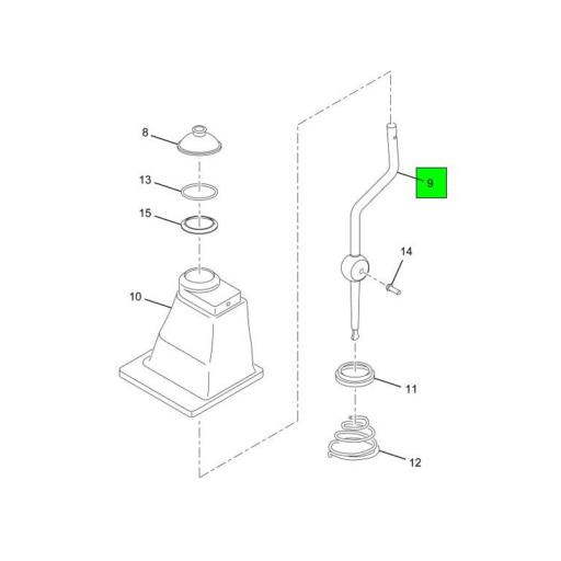 FUL4305261 Navistar International | Stub Shift Lever | Source One Parts ...