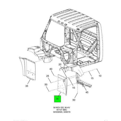 6118044C2 Navistar International | Front Fender Guard Left | Source One ...