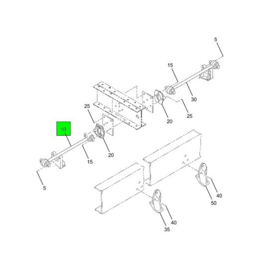 1516350C91 Navistar International | Torque Rod Assembly Length 237 ...