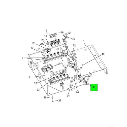 1688700C1 Navistar International | Air Tube Clamp Mounting Anchor ...