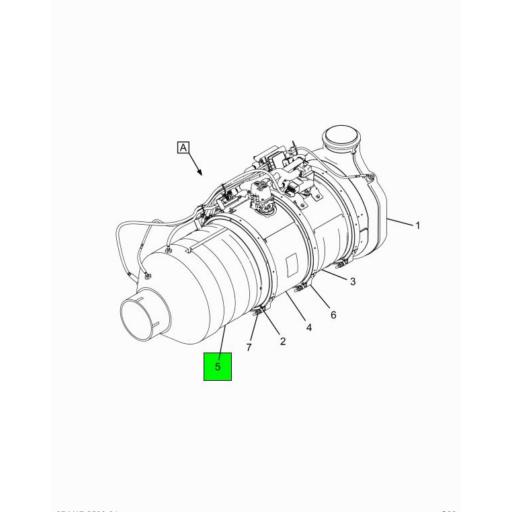 2522080C1 Navistar International | SCR Outlet Module | Source One Parts ...