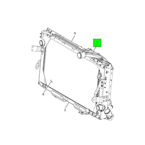 2604122C1 Navistar International | Intake Oil Cooler Fitting | Source ...